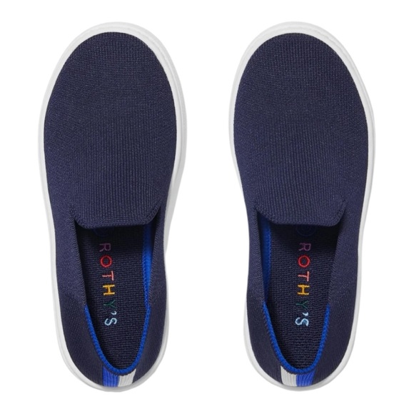 Rothy's | Shoes | Rothys The Kids Sneaker Slip On In Navy | Poshmark